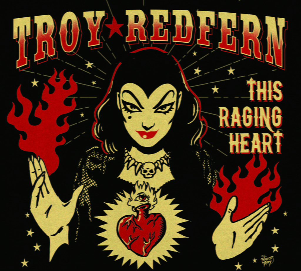 This Raging Heart CD Album - The Troy Redfern Band